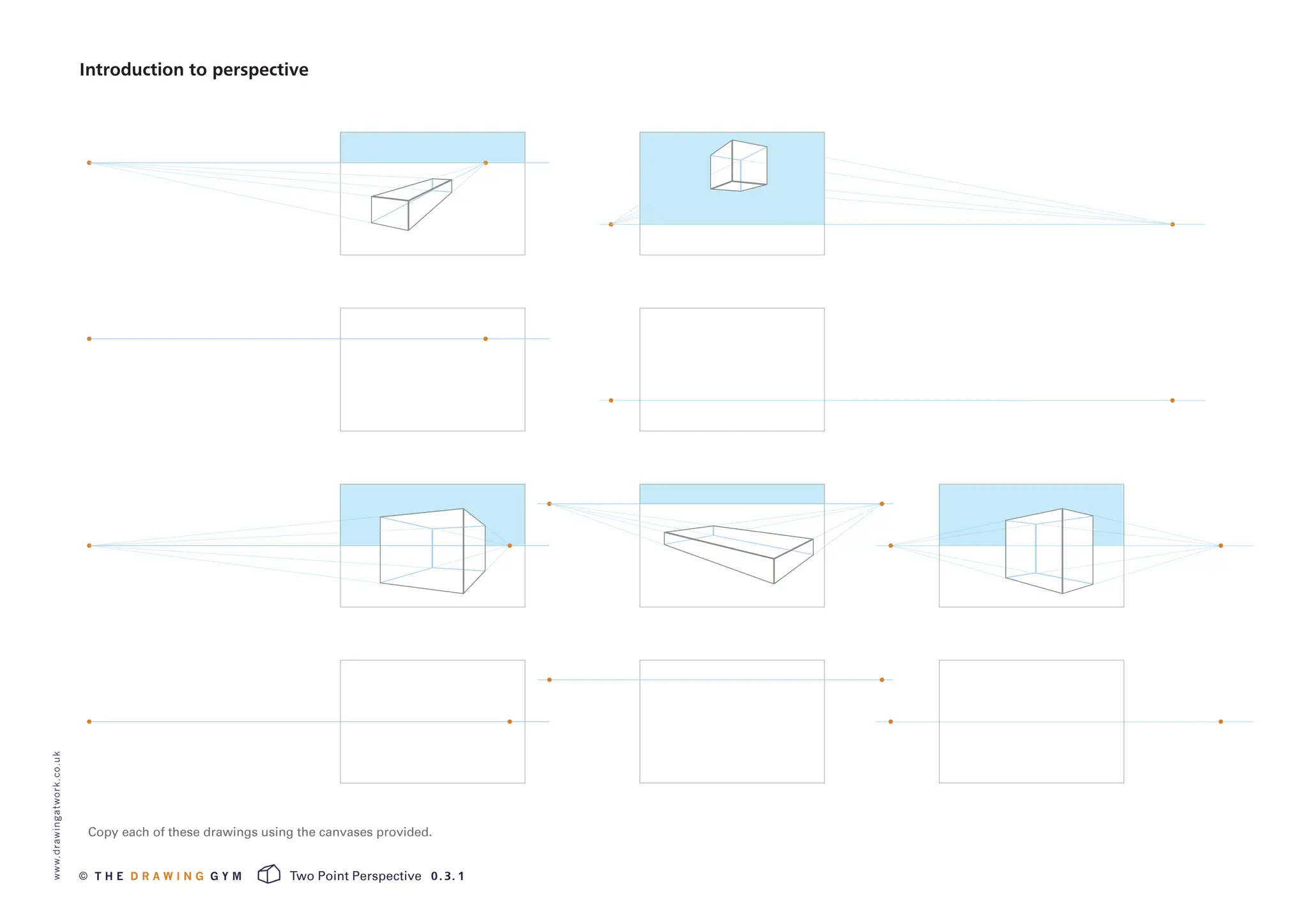 Introduction to Basics of Perspective Drawing | PDF