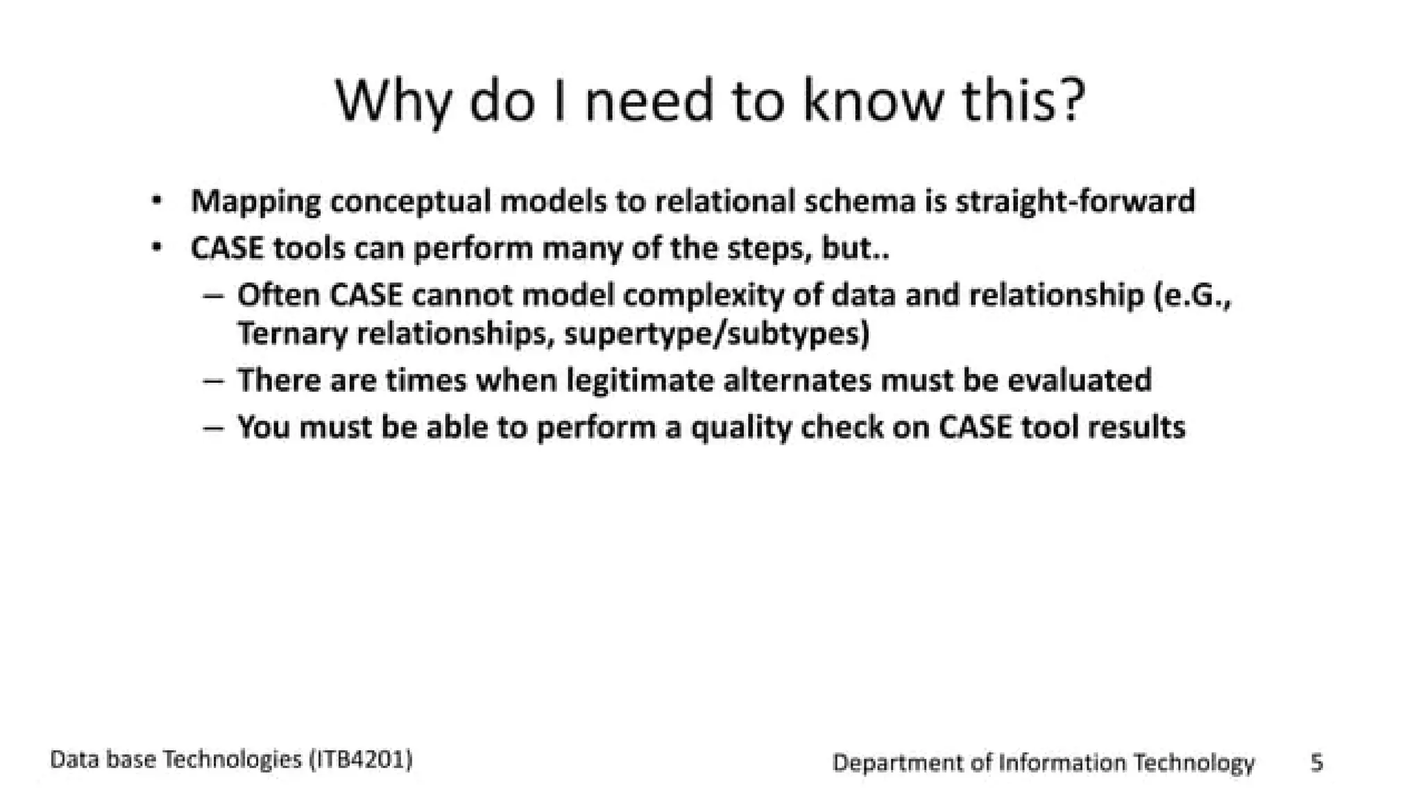 relational management computer engineering | PPT
