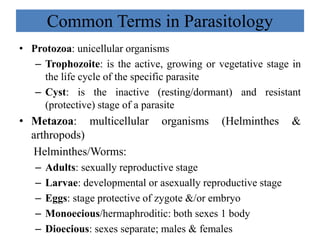 0. Introduction to Medical Parasitology.pptx