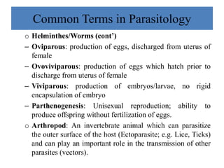0. Introduction to Medical Parasitology.pptx
