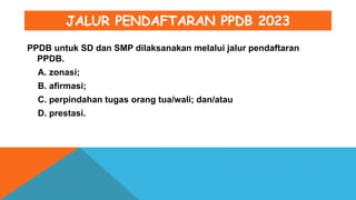 0. PPT Juknis PPDB TK-SD -SMP 2024-2025 Cilacap.pptx