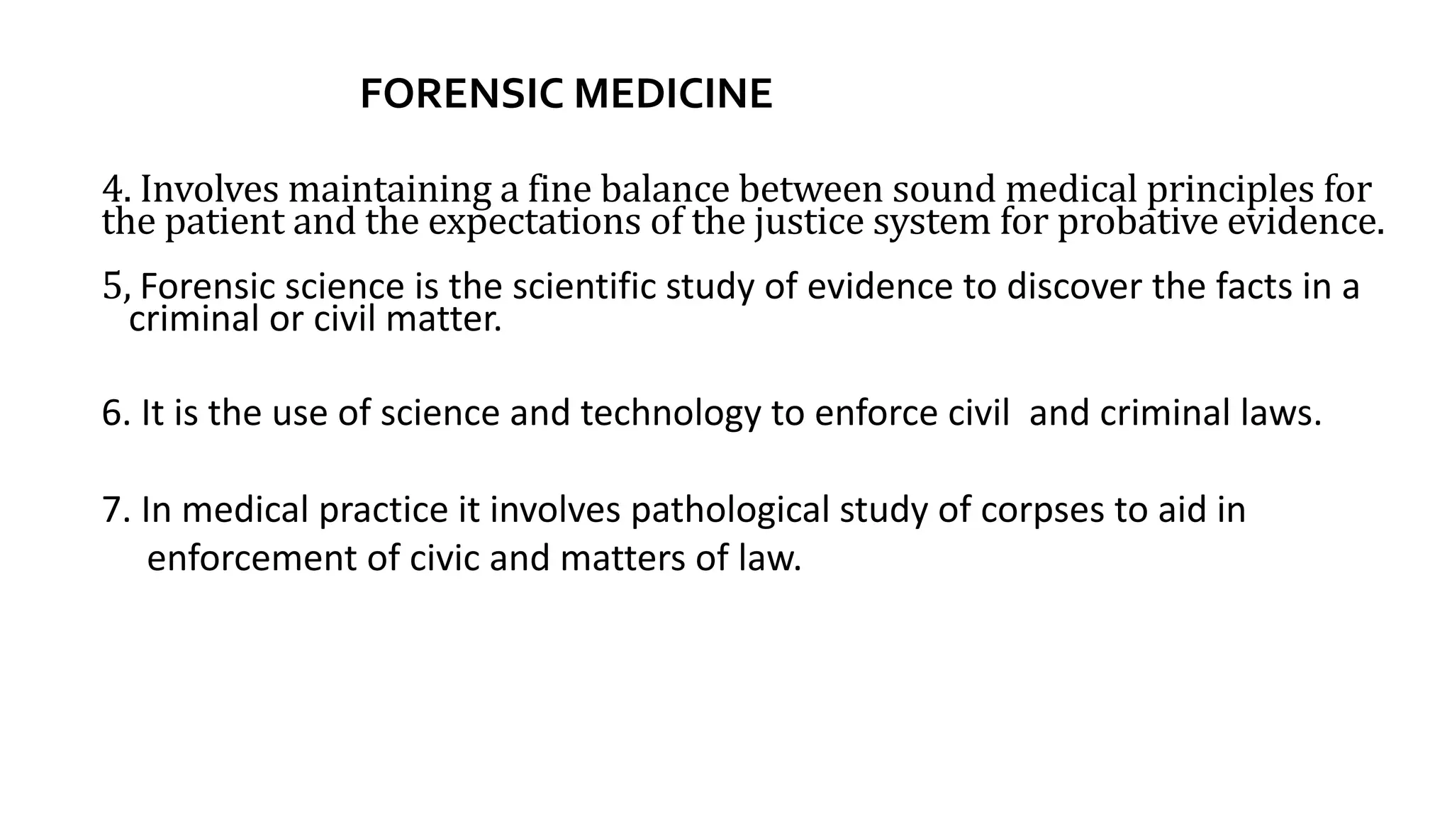 INTRODUCTION TO BASIC FORENSIC PATHOLOGY | PPTX