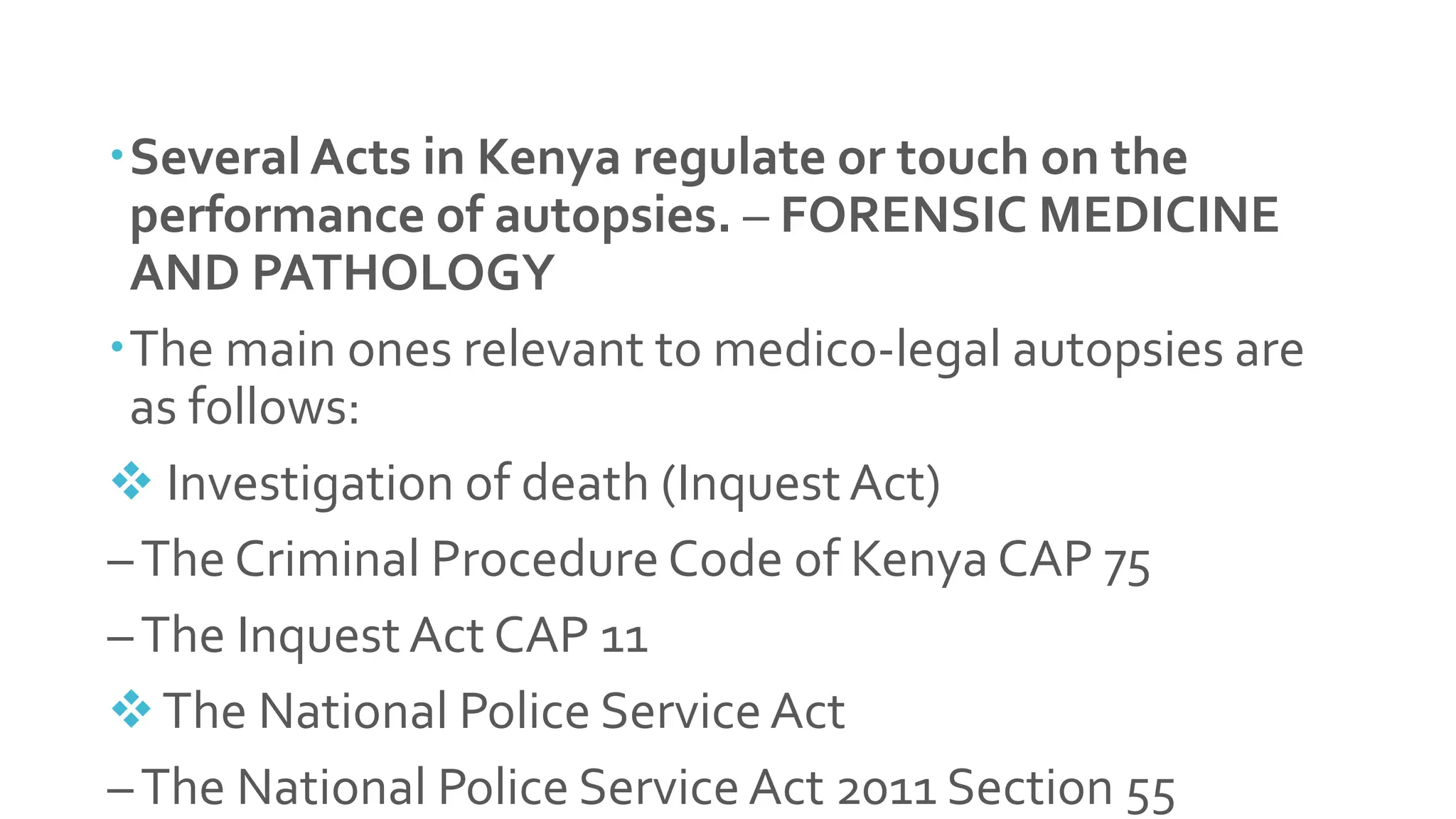 INTRODUCTION TO BASIC FORENSIC PATHOLOGY | PPTX