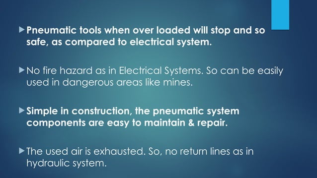 Introduction to Basic Pneumatics System and Applications | PPTX ...