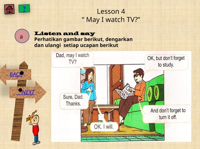 homesweet howe. i love this materi selamat belajar | PPT