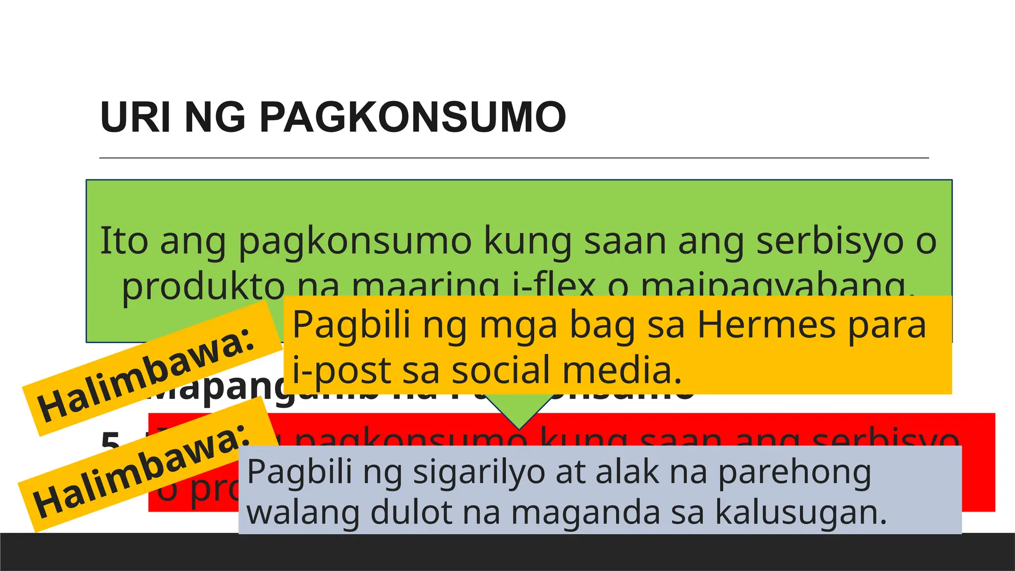 PAGKONSUMO- ARALING PANLIPUNAN GRADE-9 EKONOMIKS.pptx