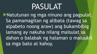 Ang Pinagmulan ng Panitikan at Kasaysayan | PPTX