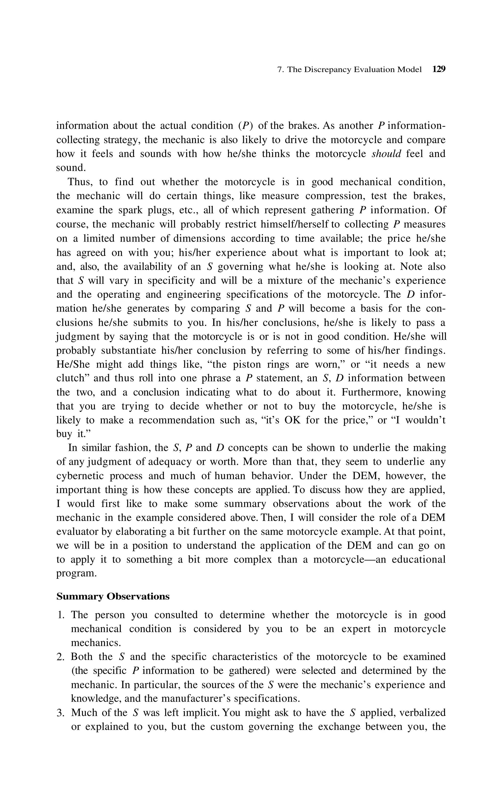 THE DISCREPANCY EVALUATION MODEL | PDF