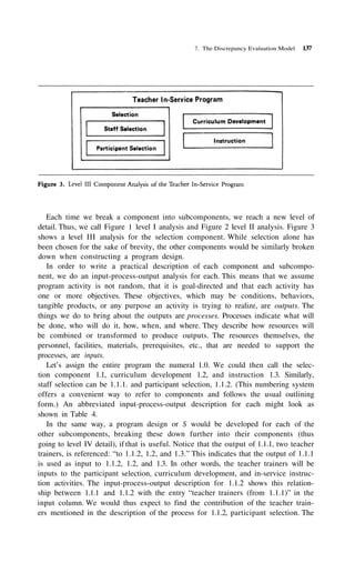 THE DISCREPANCY EVALUATION MODEL | PDF