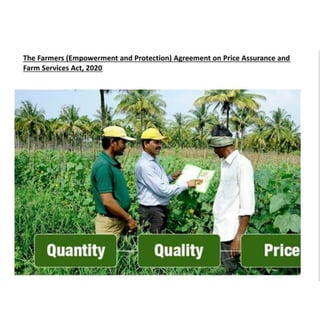 three farm laws | PPTX