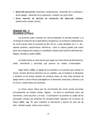 0 3 años desarrollo fisico | DOCX