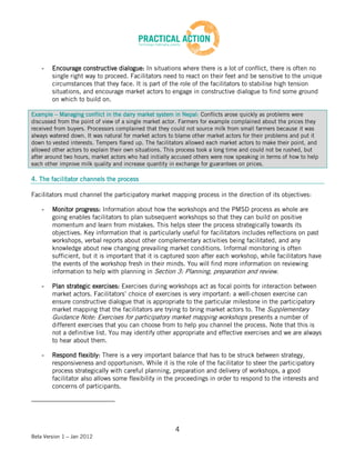 Facilitation Training Materials - Roles of the Facilitator handout | PDF