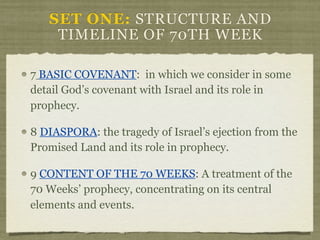 Content of Prophecy Study Set | KEY