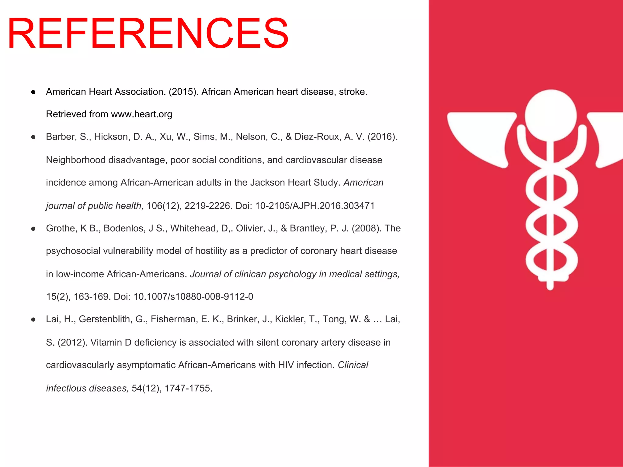African-Americans & Heart Disease | PDF