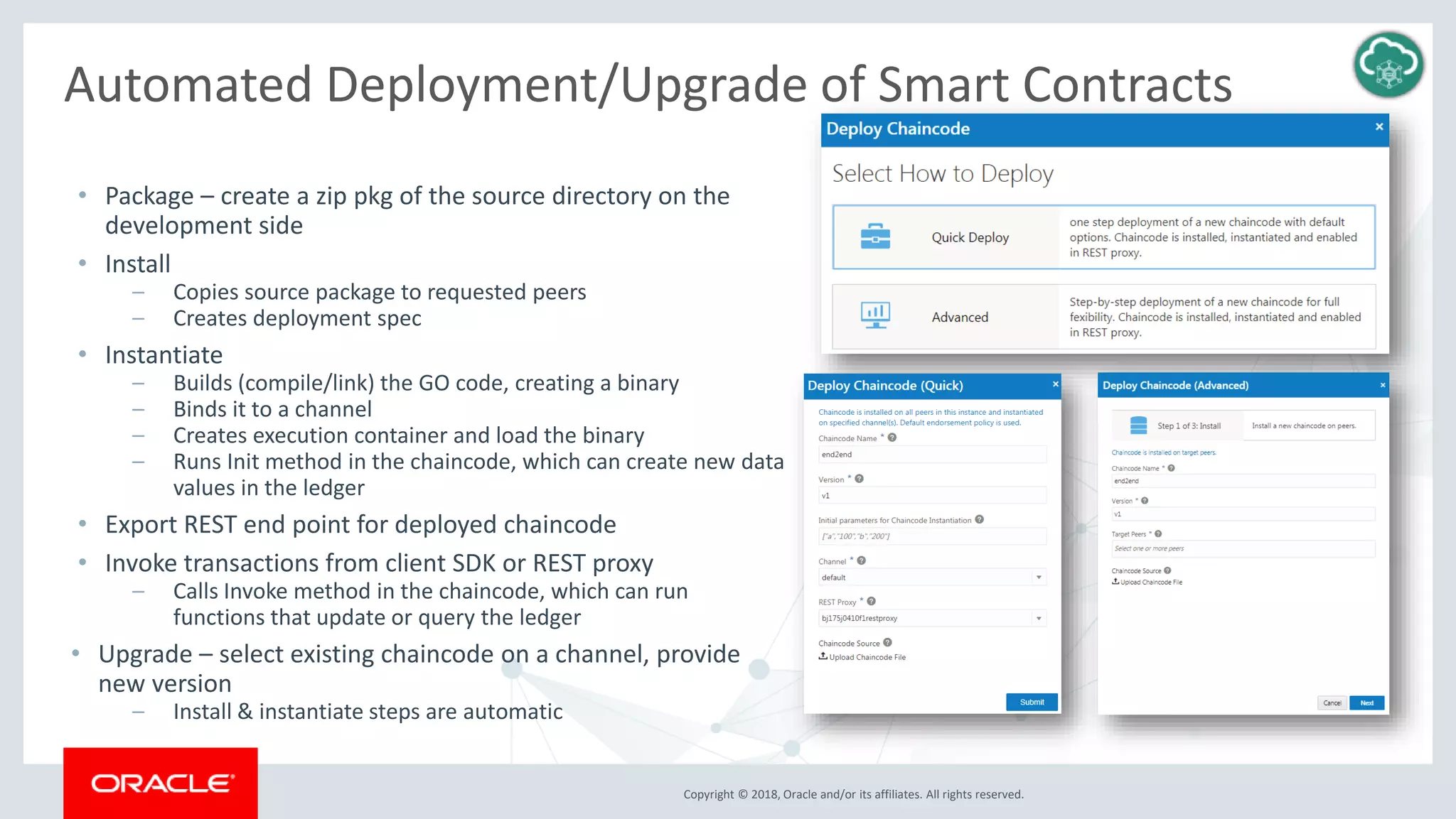 Blockchain Hyperledger And The Oracle Blockchain Platform Pdf Computing Technology