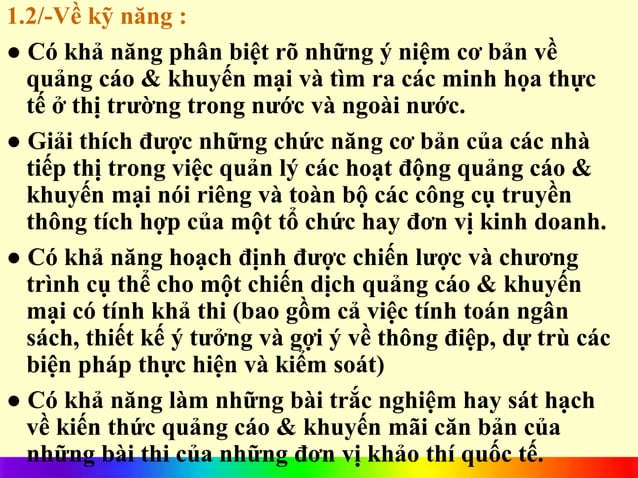 0.gioi thieu mon hoc qc&km | PDF