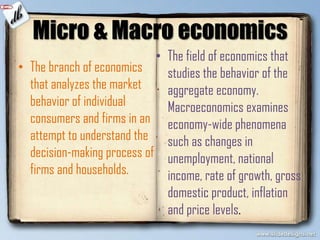 Introduction to Economics | PPT