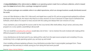 Introduction to Linux | PPT