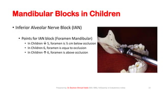 0 local anesthesia in children | PDF | Dental Health | Diseases and ...