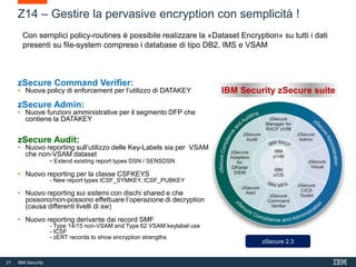 z/OS Pervasive Encryption | PDF