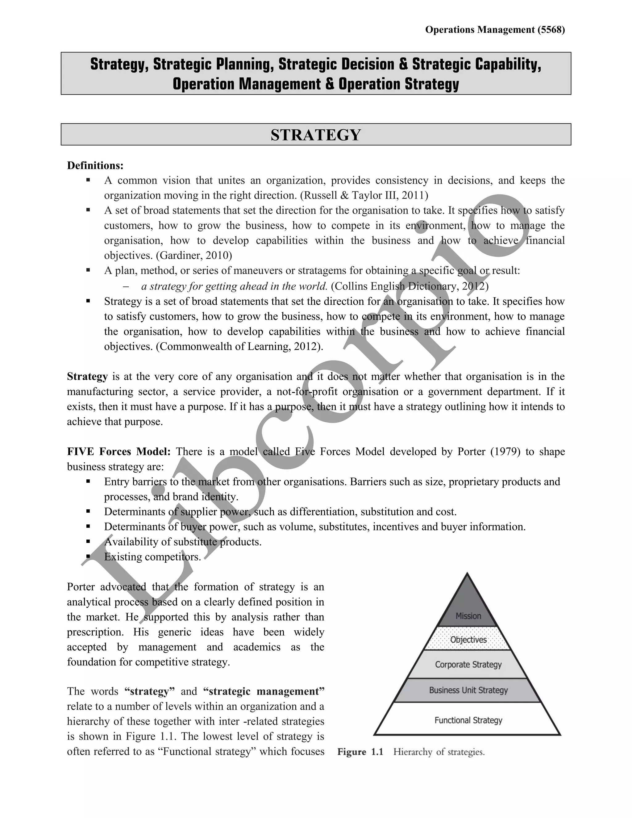 STRATEGY, STRATEGIC ‎PLANNING, STRATEGIC ‎DECISION, STRATEGIC ...