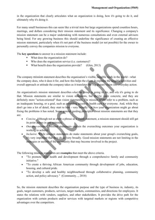 MISSION, VISION, OBJECTIVES & ‎STRATEGY | PDF