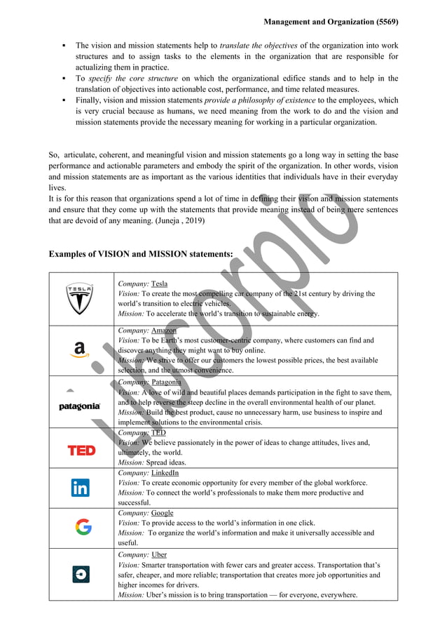 MISSION, VISION, OBJECTIVES & ‎STRATEGY | PDF