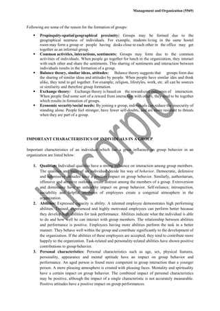 GROUP FORMATION | PDF