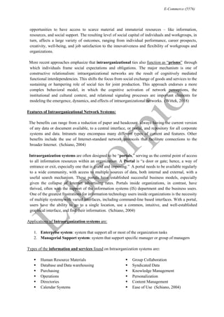 INTRA- AND INTER- ‎ORGANIZATIONAL ‎SYSTEMS | PDF