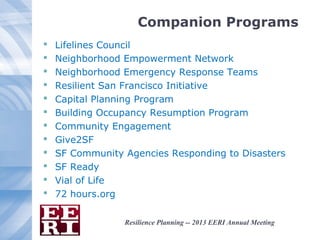 The application of community resilience for disaster planning from ...