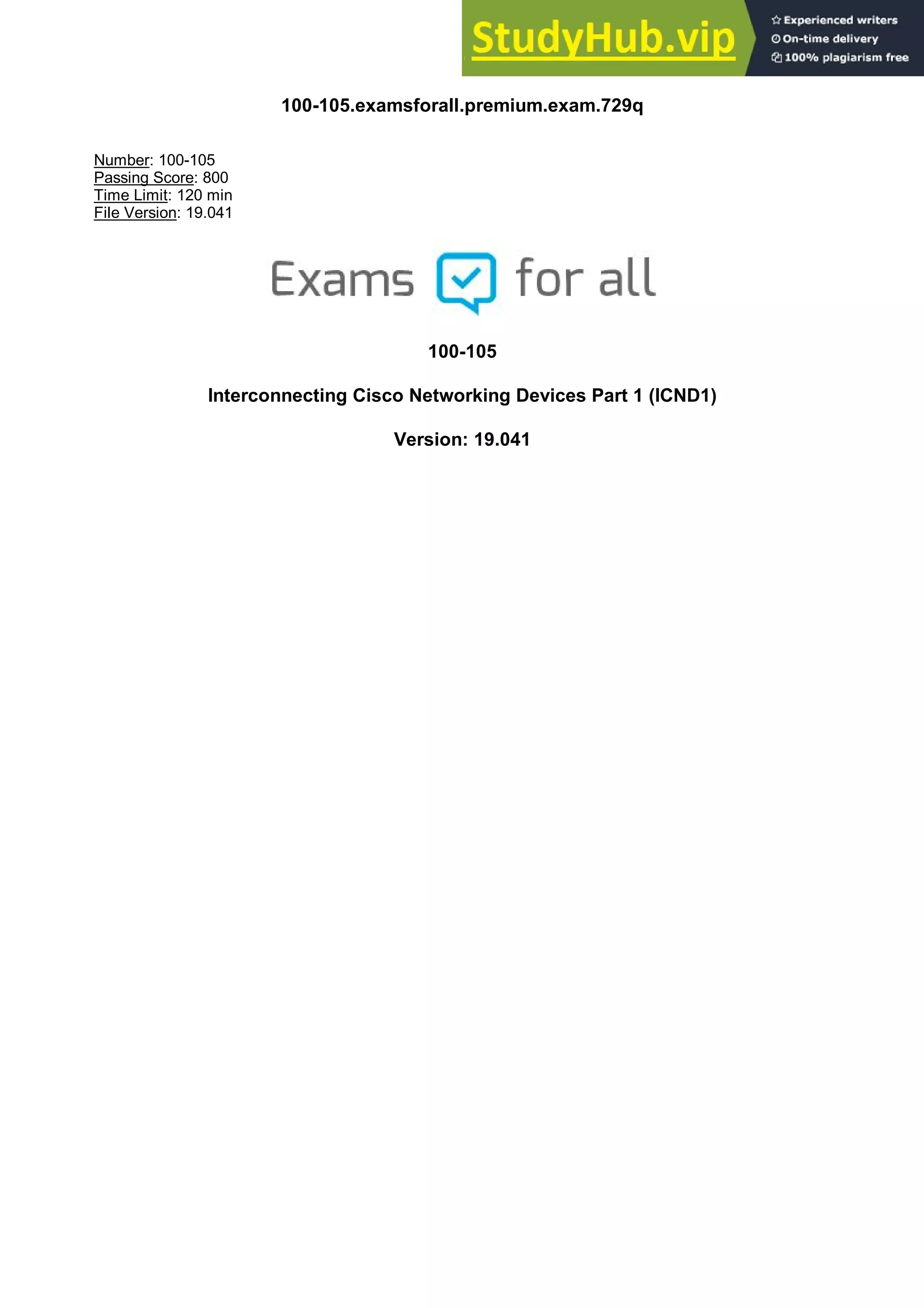 00-105 Interconnecting Cisco Networking Devices Part 1 (ICND1.pdf