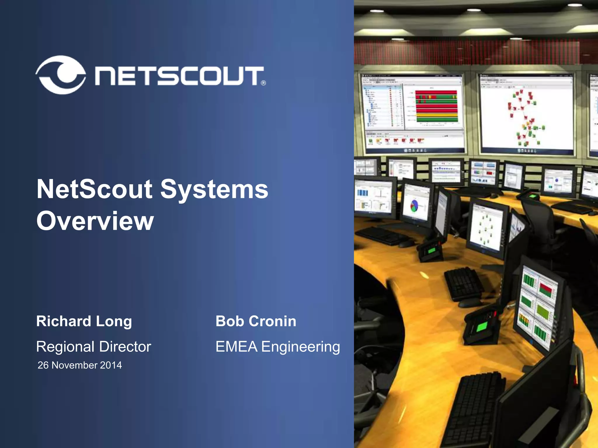 NetScout Systems corporate overview | PPTX | IT and Internet Support ...