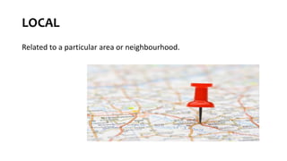 GLOBAL PERSPECTIVE CAMBRIDGE IGCSE: KEY TERMS | PPTX