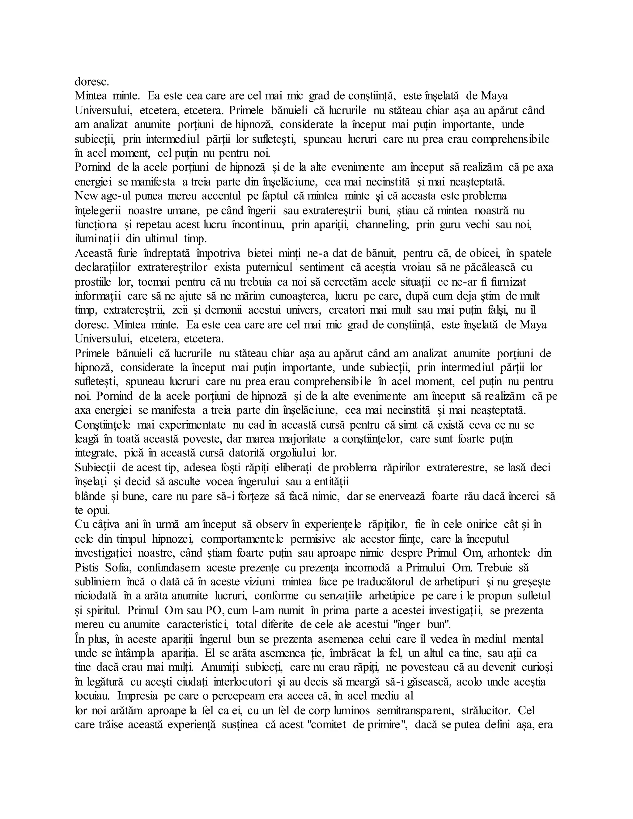 Postari cumulate minisinteza studiilor prof Corrado Malanga | DOCX