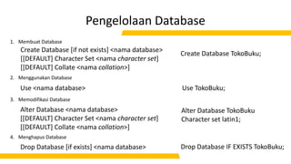 00. instalasi dan penggunaan mysql | PPT