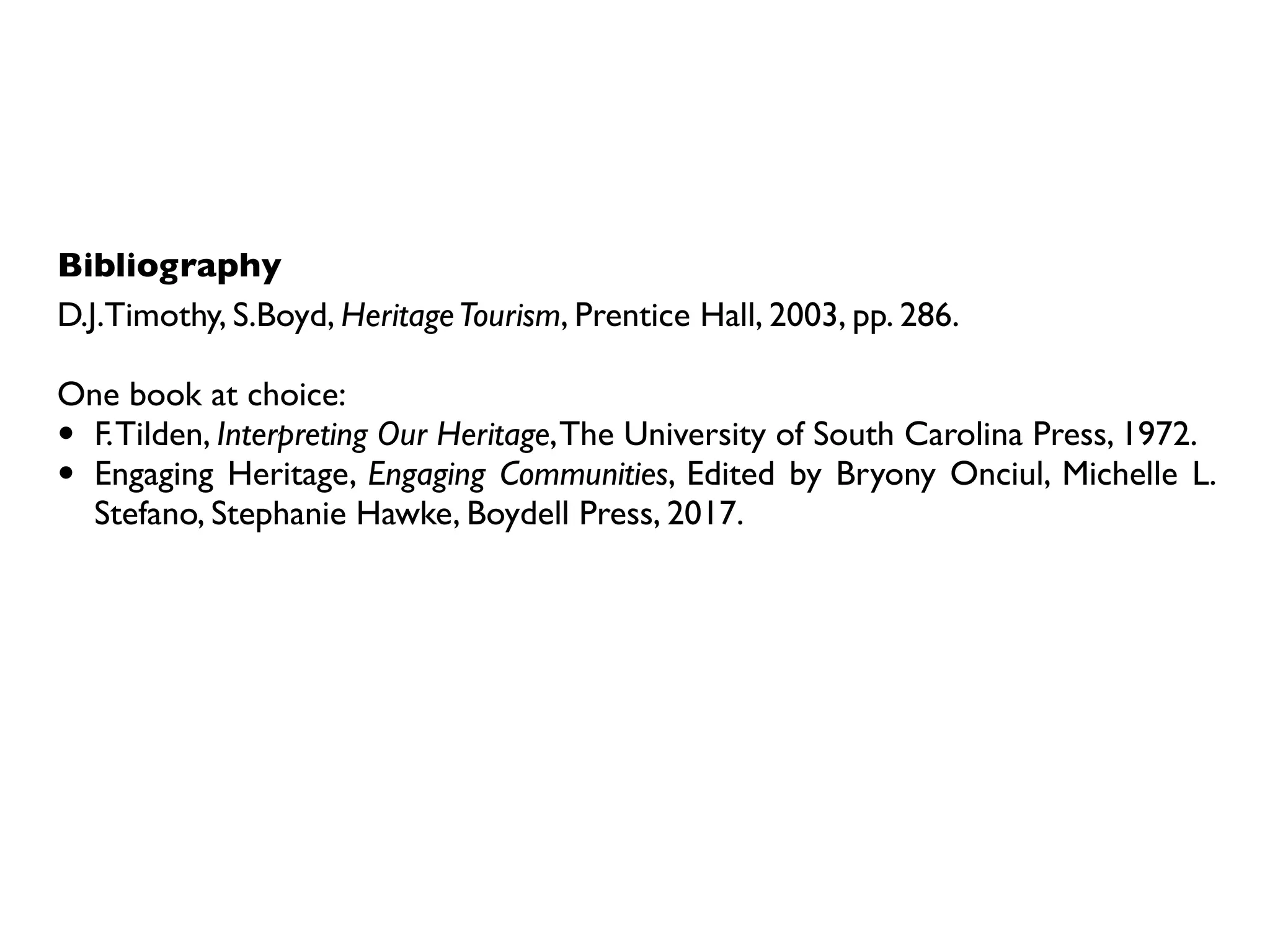 Heritage Management 00. introduction and definition | PDF
