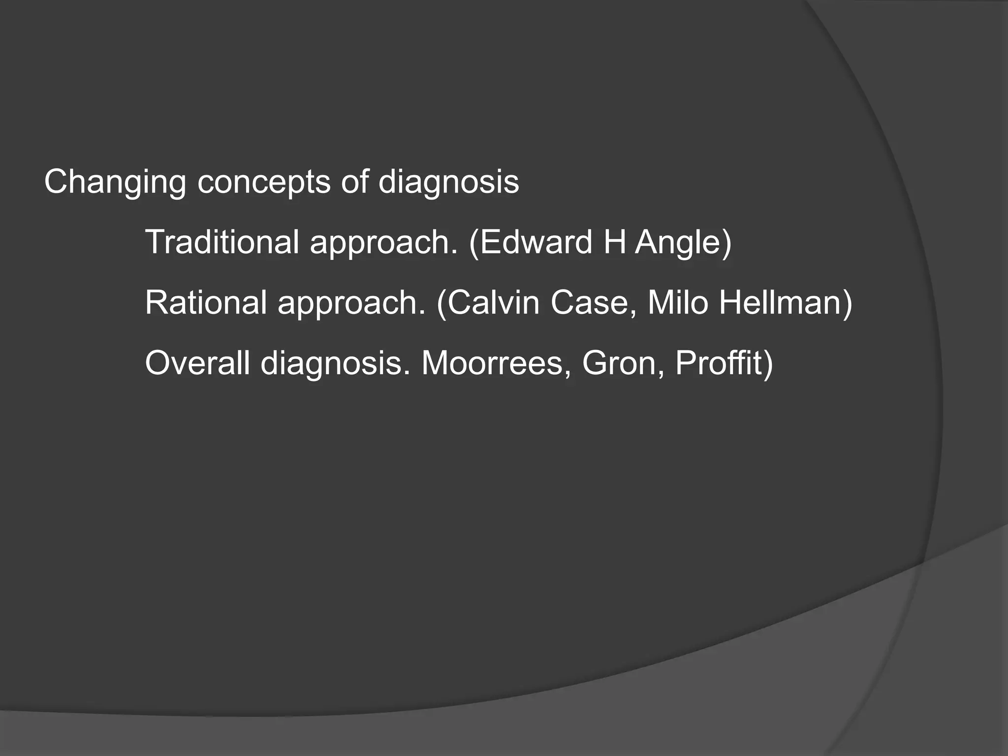 Orthodontic Diagnosis | PPTX