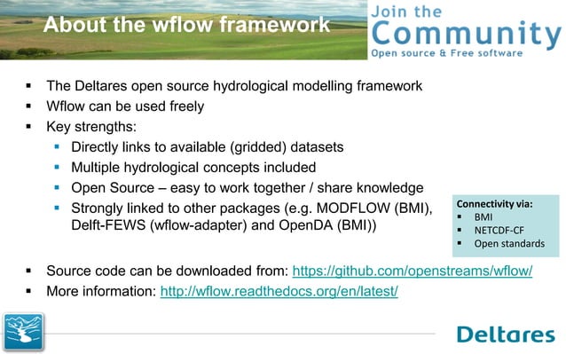 DSD-INT 2018 Opening wflow User Day 2018 - Hegnauer | PPT