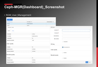 TechTalk02 - Ceph Cluster Monitoring & Dashboard Overview | PPT