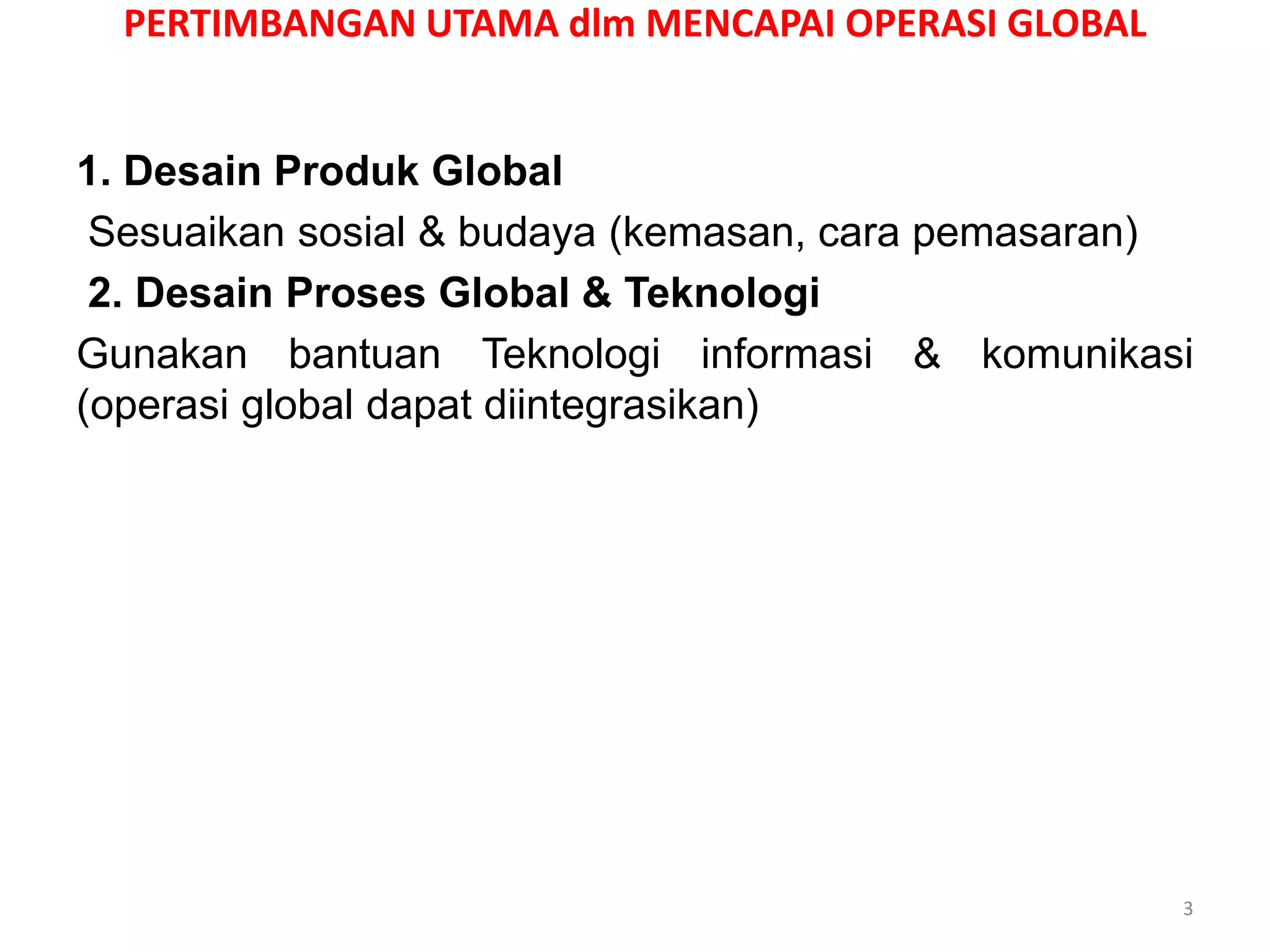 00 2. strategi operasi dalam lingkungan global | PPT