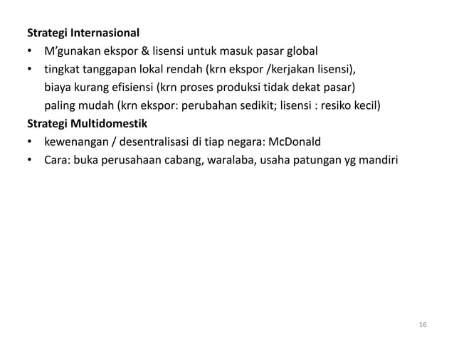 00 2. strategi operasi dalam lingkungan global | PPT