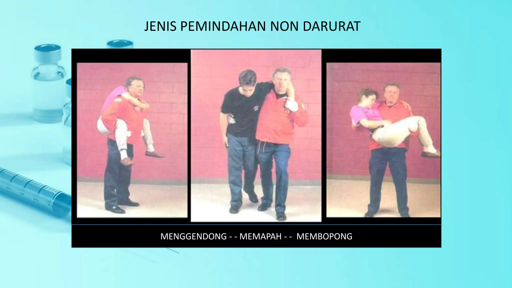 EVAKUASI & TRANSPORTASI PADA PASIEN GAWAT DARURAT | PPTX