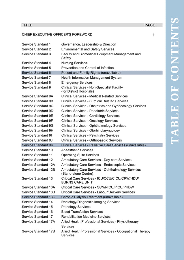 00. MSQH Performance Indicators - 6th Edition Complete Set of ...