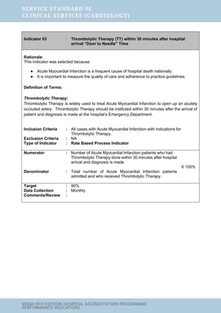 00. MSQH Performance Indicators - 6th Edition Complete Set of ...