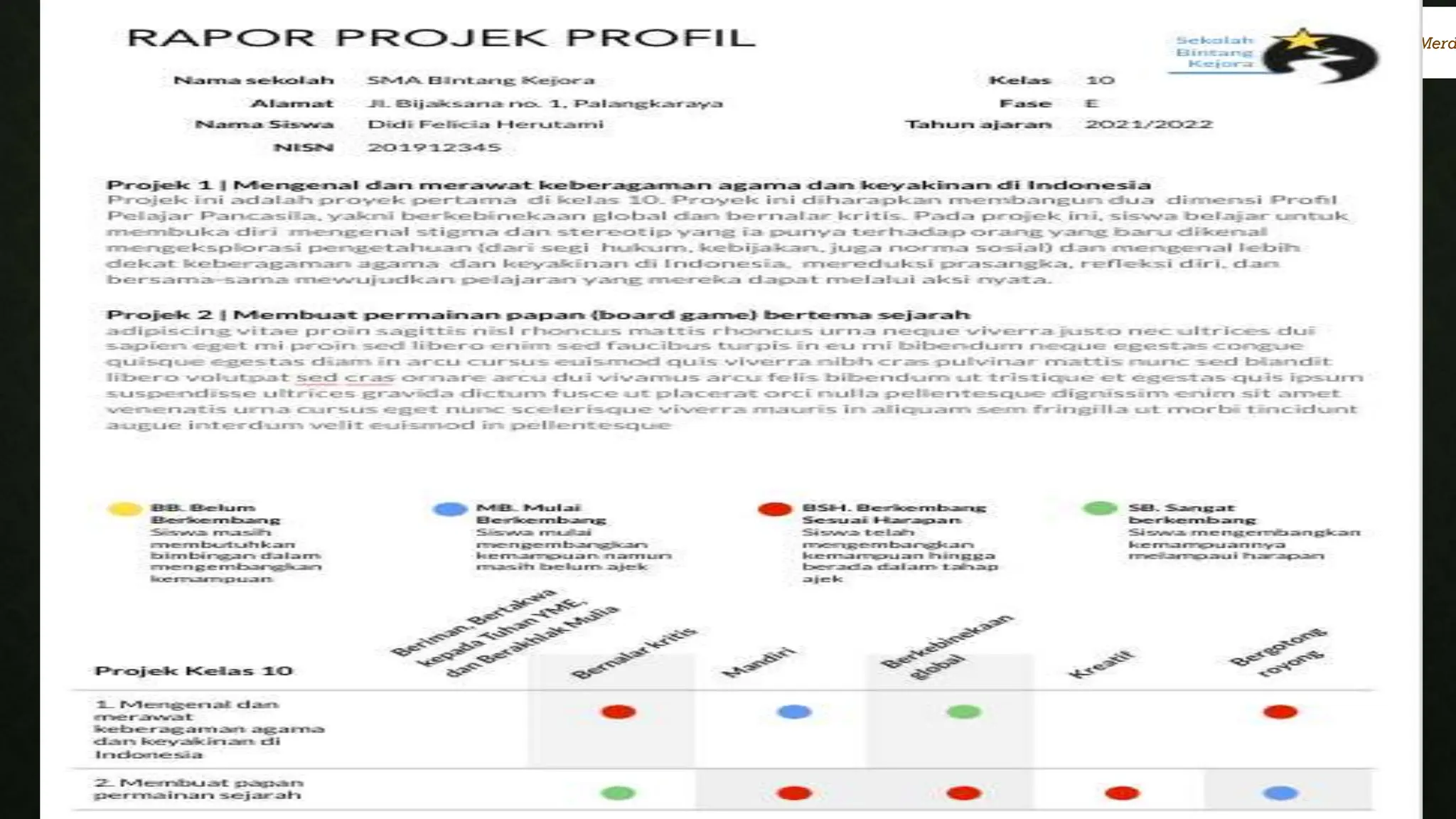 membuat rapor profil pelajar pancasila .pptx