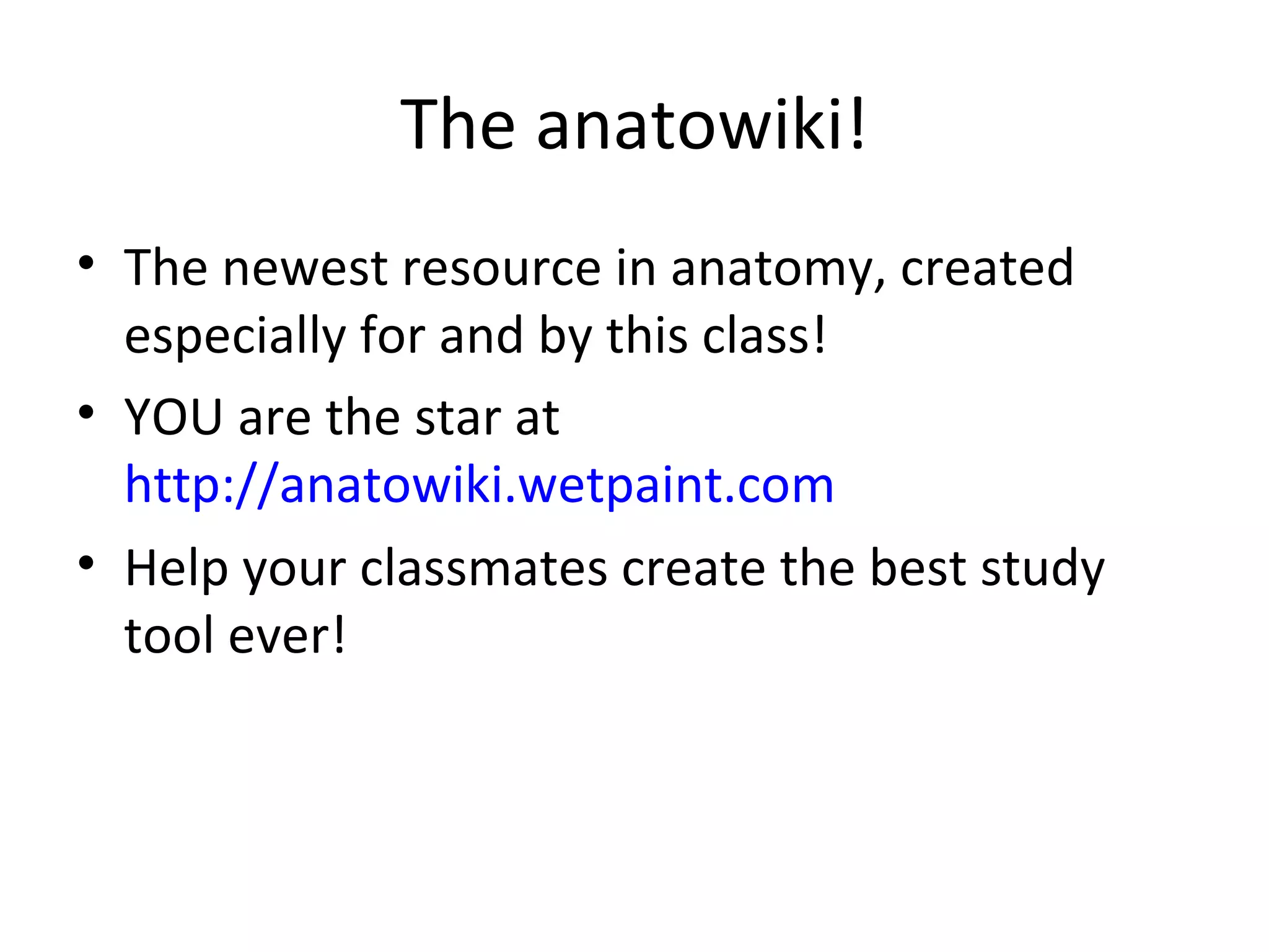 00 Anatomy Framework | PPT
