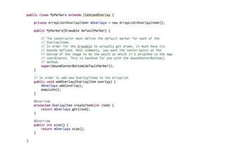 Android Location and Maps | PDF