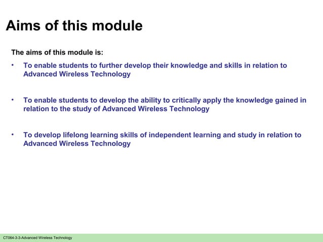 00 awt-advanced wireless technology-introduction | PPT
