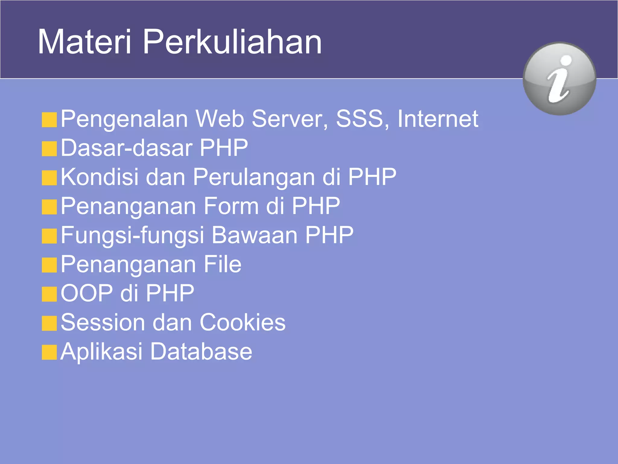 00. Berkenalan Dengan Pw2 | PPT