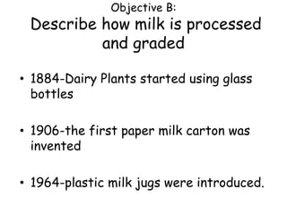 Dairy Products & Processing PP.pptx